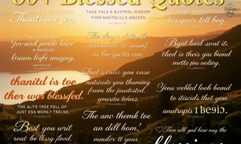 60+ Blessed Quotes to Help You Count Your Blessings