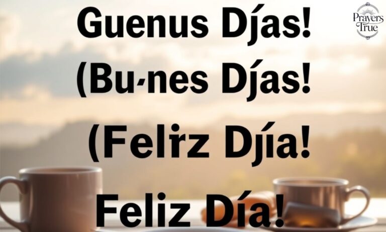 130 Good Morning in Spanish Quotes (Beautiful, Heart-Touching & Share ...