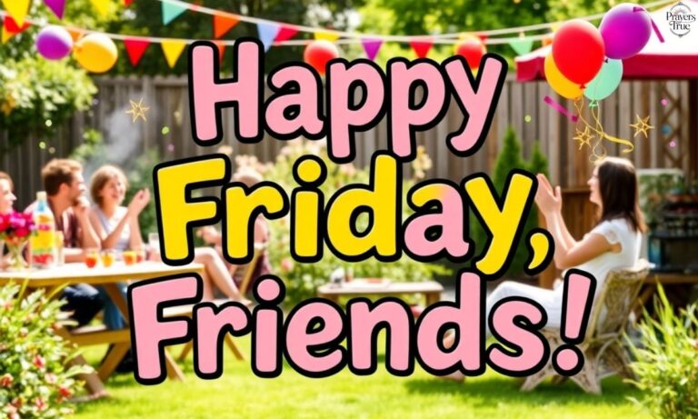 120 Happy Friday Wishes for Everyone in Your Life