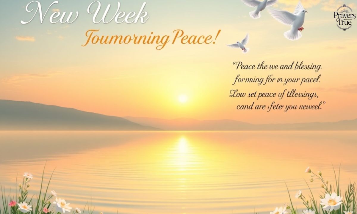 110 New Week Blessings for Morning Inspiration, Prayers
